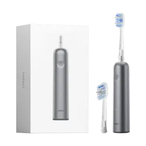 LAIFEN Wave Pro Electric Toothbrush With 2 Heads And Storage Bag Grey