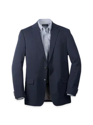 PAUL FREDRICK Travel Blazer - Navy