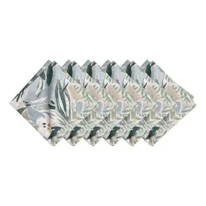 C&F HOME Joelle Set Of 6 Cloth Napkins - Blue
