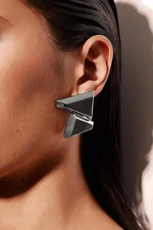 NAYIBE WARCHAUSKY JEWELRY Uk Earrings - Silver