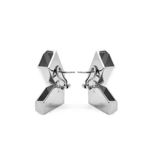 NAYIBE WARCHAUSKY JEWELRY Uk Earrings Plated Brass - Silver