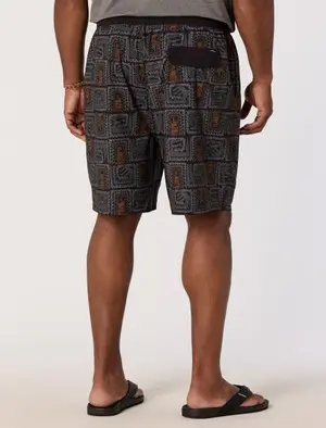O'Neill Big & Tall Hermosa Lined Hybrid Shorts
