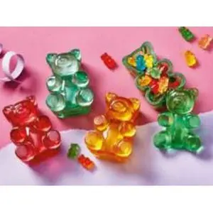 TAG Gummy Bear Trinket Dish Raspberry Decorative Tray Red