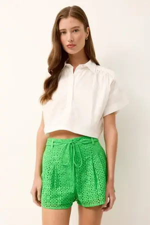 MARIE OLIVER Lander Short - Emerald
