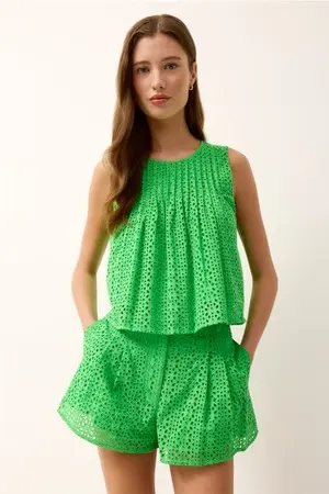 MARIE OLIVER Lander Short - Emerald