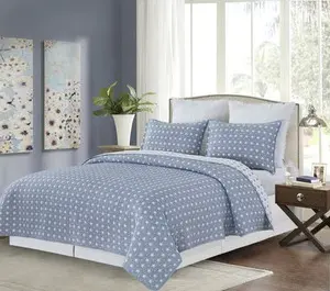 C&F HOME Chambray Star 3-piece Coverlet Bedding Set