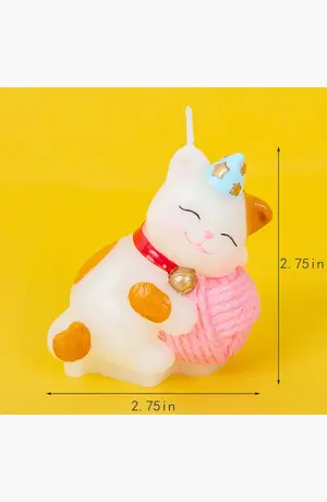SOUTHLAKE GIFTS Lucky Cat Candle