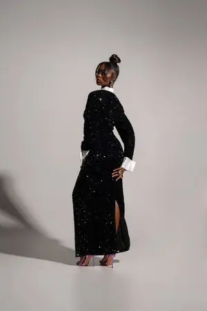 OFUURE Rei Sequin Maxi Dress