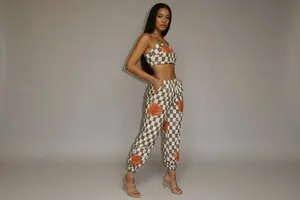 SAN MALO Sequin Crop Top