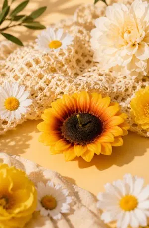 SOUTHLAKE GIFTS Sunflower Candle