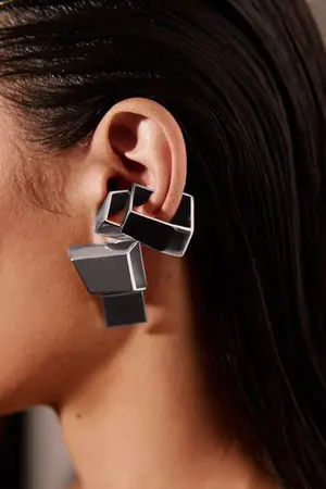 NAYIBE WARCHAUSKY JEWELRY N.50 Ear-cuff - Silver