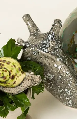 UNCOMMON GOODS Ceramic Garden Snail Goose And Company Ltd