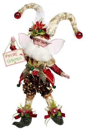 MARK ROBERTS Merry Christmas Fairy - Red