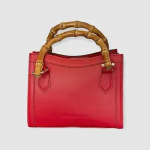 JAUSHINA NICOLE Aria Top Handle Handbag - Red