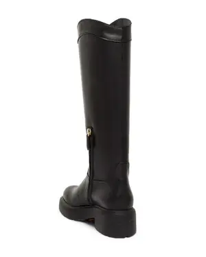Santoni Leather Easy Boot