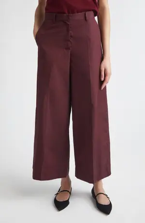 Max Mara Epoca Crop Wide Leg Pants