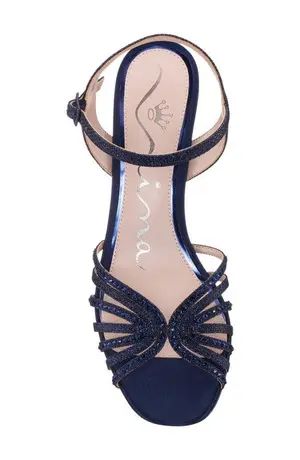 Nina Bryna Ankle Strap Sandal - Navy