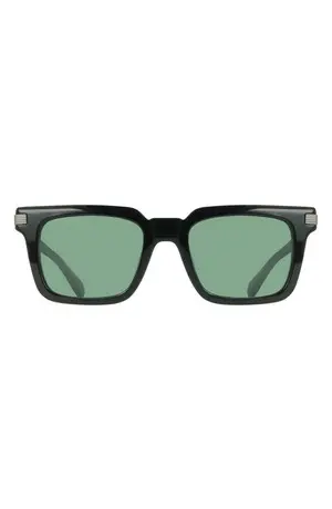 FERRAGAMO 53mm Rectangle Sunglasses - Black