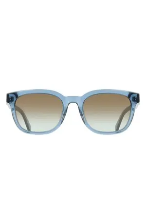 FERRAGAMO 54mm Rectangle Sunglasses - Transparent Avio
