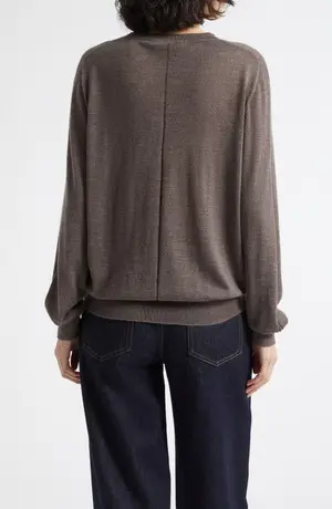 Johnstons Of Elgin Beatrice Superfine Cashmere V-neck Sweater
