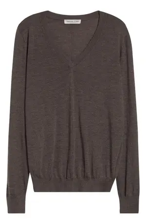 Johnstons Of Elgin Beatrice Superfine Cashmere V-neck Sweater