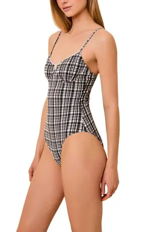 Solid & Striped The Taylor Underwire One-piece Swimsuit - Noir