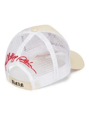 Philipp Plein Trucks Mesh Baseball Cap - Beige