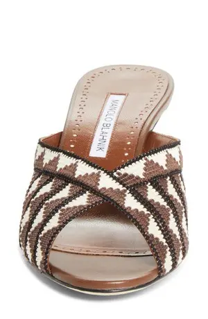 Manolo Blahnik Trofesamu Slide Sandal