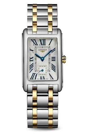 LONGINES Dolcevita Two-tone Stainless Steel And Gold Bracelet Watch - Silver