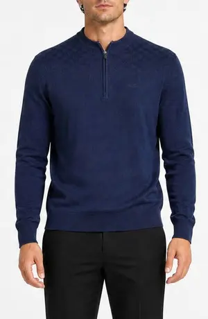 Ben Sherman Performance Quarter Zip Pullover