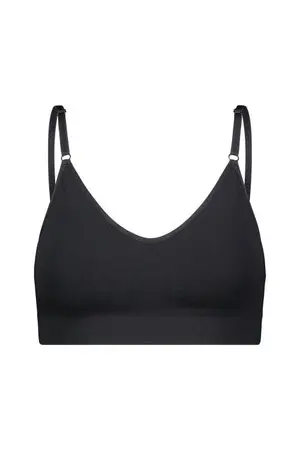 BRABAR Soft Supportive Day Bra With Back-closure - Black