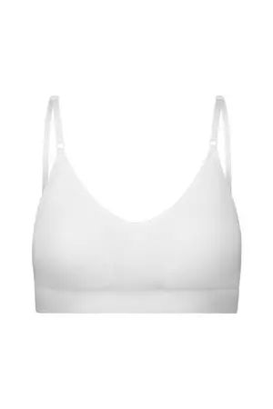 BRABAR Soft Supportive Day Bra With Back-closure - White