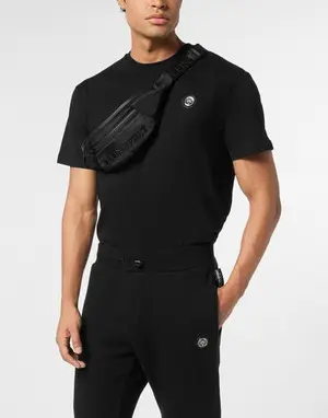 PLEIN SPORT Technical Fabric Fanny Pack With Logo Detail