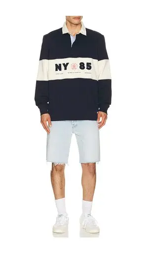 Tommy Hilfiger Relaxed Panel Rugby Shirt