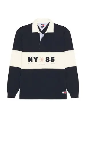 Tommy Hilfiger Relaxed Panel Rugby Shirt