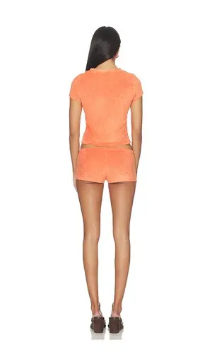 Superdown Terry Jersey Two-piece Set
