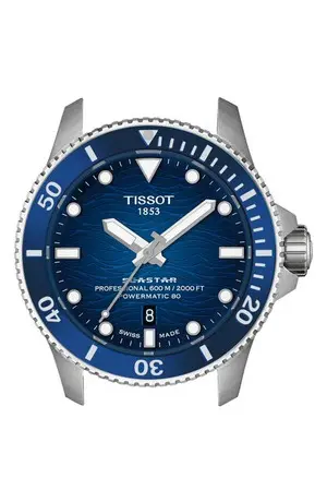 TISSOT Seastar 2000 Professional Powermatic 80 Watch - Blue Gradient