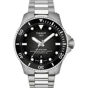 TISSOT Seastar 2000 Professional Powermatic 80 Watch - Grey Gradient