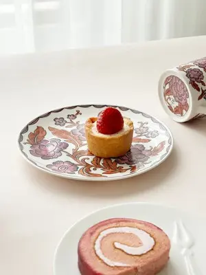 Twig New York Heritage Rosa Rugosa Salad Plate