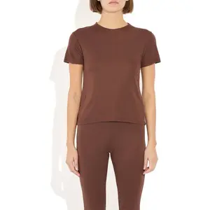 THE PARK Willa Tee - Chocolate