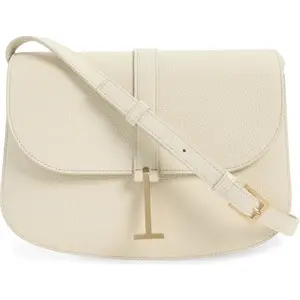 TOM FORD Small Kara Grained Leather Crossbody Bag - Dove Grey