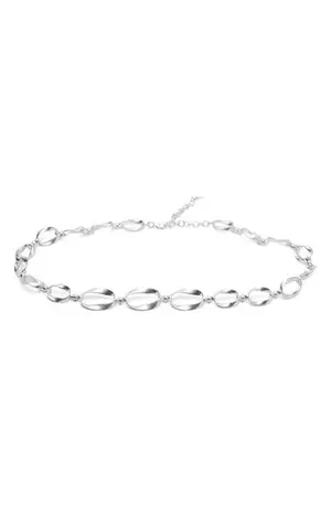 Mango Chain Belt - Silver