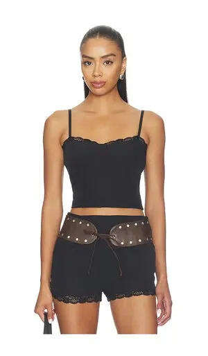 BY.DYLN Onyx Corset Top