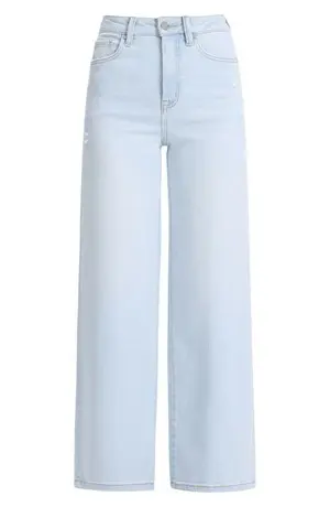 BAYEAS High Waist Ankle Tapered Jeans