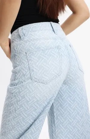 BAYEAS High Waist Straight Leg Jeans