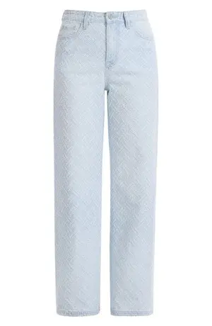 BAYEAS High Waist Straight Leg Jeans