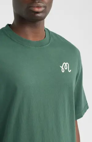 MALBON Bermuda Lures Cotton Graphic T-shirt