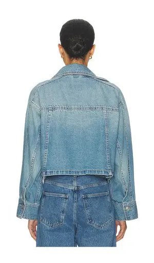 Free People Side To Side Denim Jacket