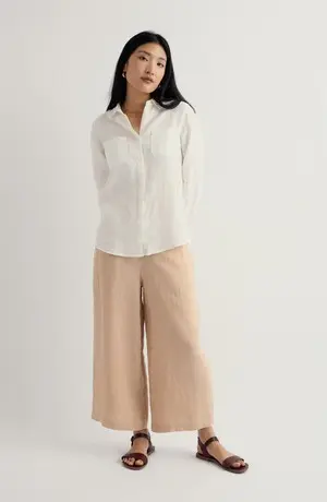 SEASALT CORNWALL Merrivale Linen Culottes