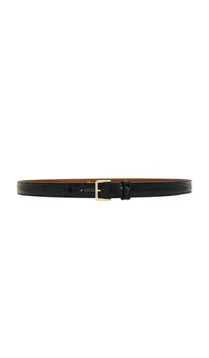 FLATTERED Barbara Belt In Croc Effect Leather
